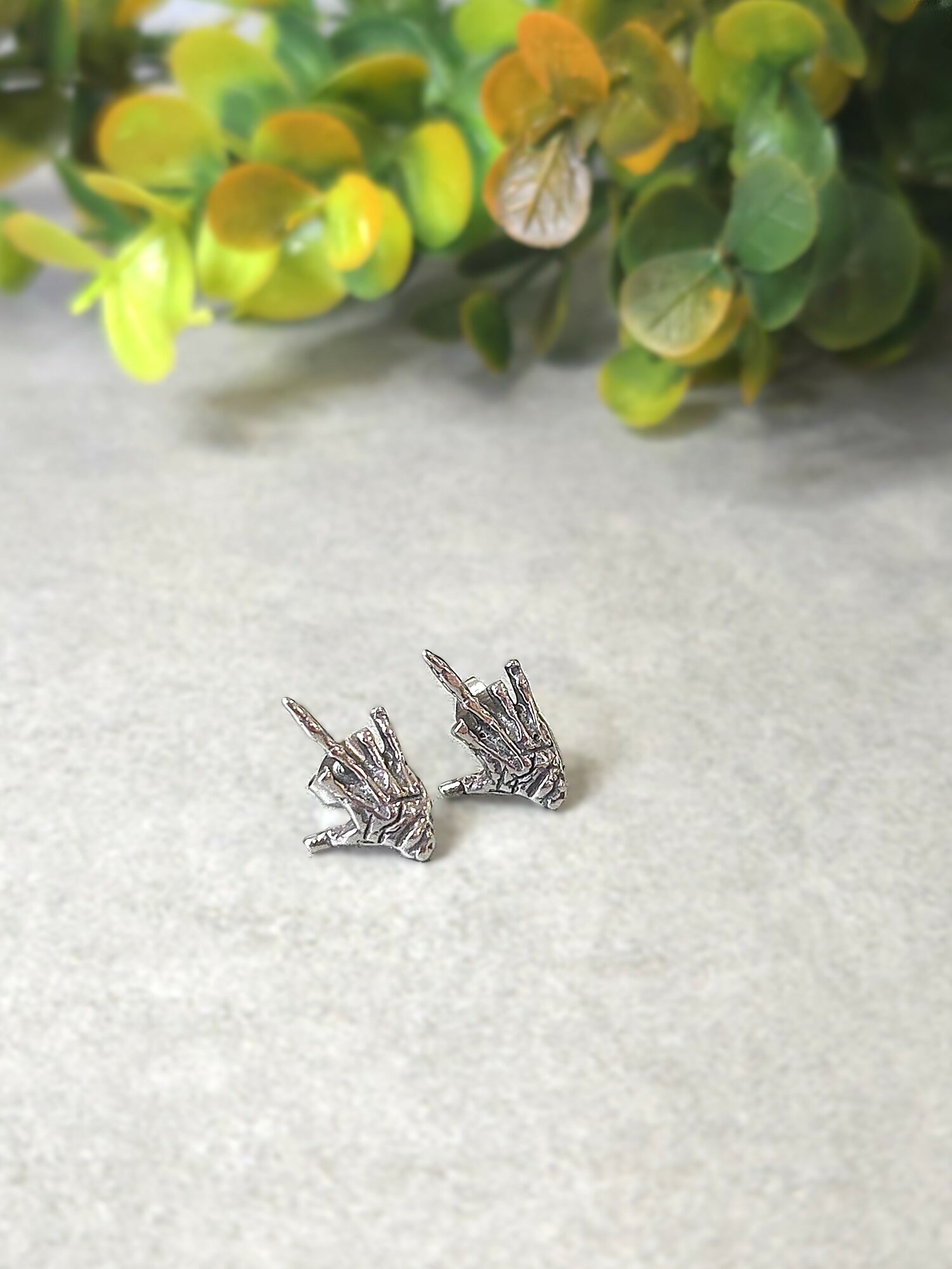 Серьги пусеты