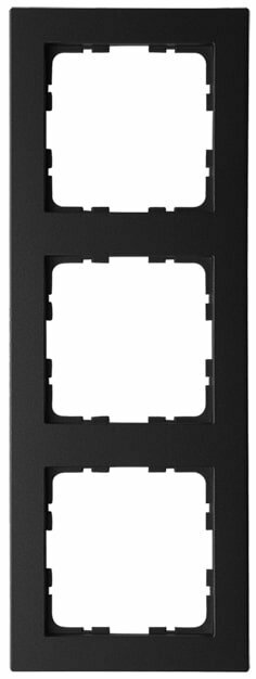 Jasmart G-Classic Черный матовый Рамка 3-я, G1003PB