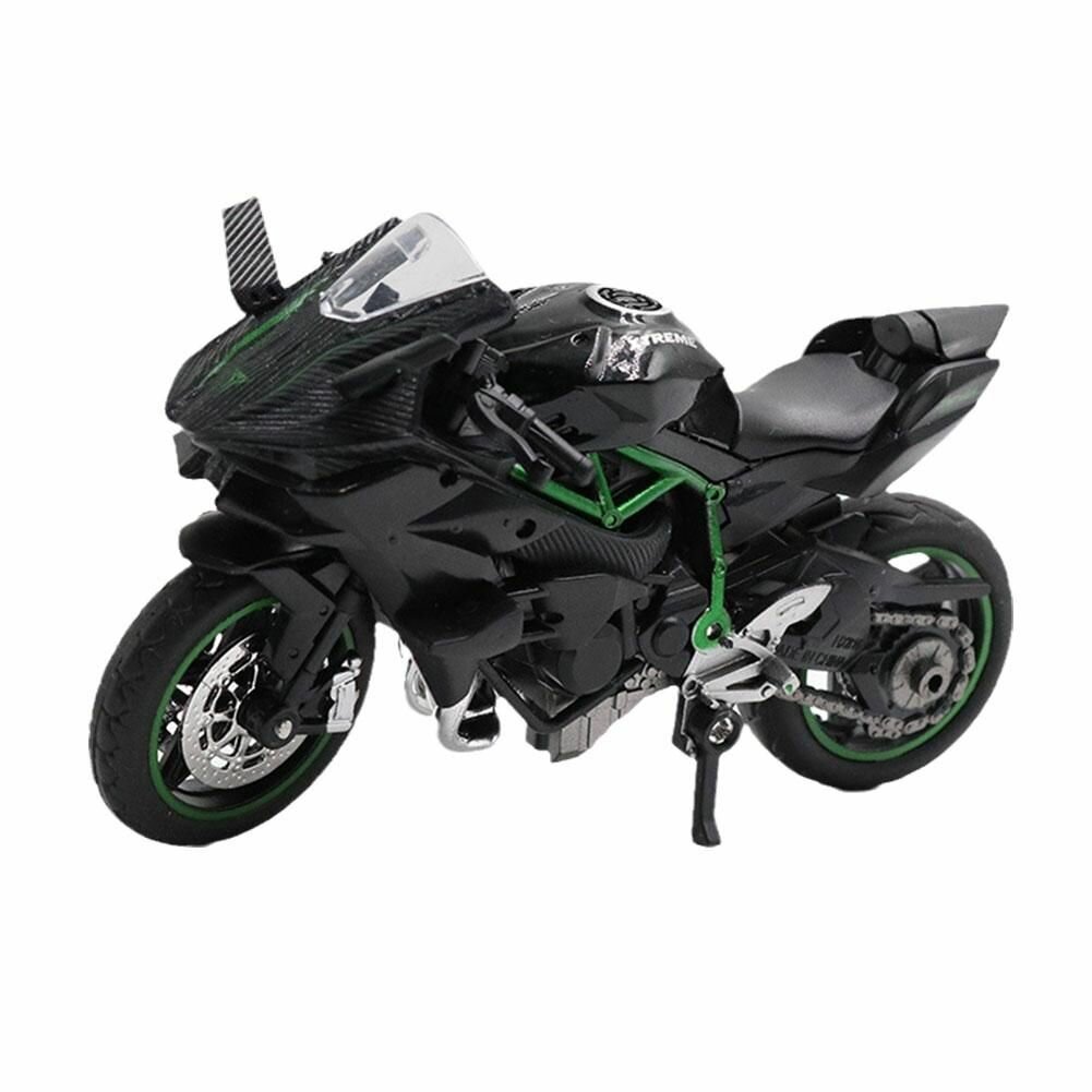 1: 18 Модель мотоцикла Kawasaki Ninja Suzuki Коллекция игрушечных детских подарков
