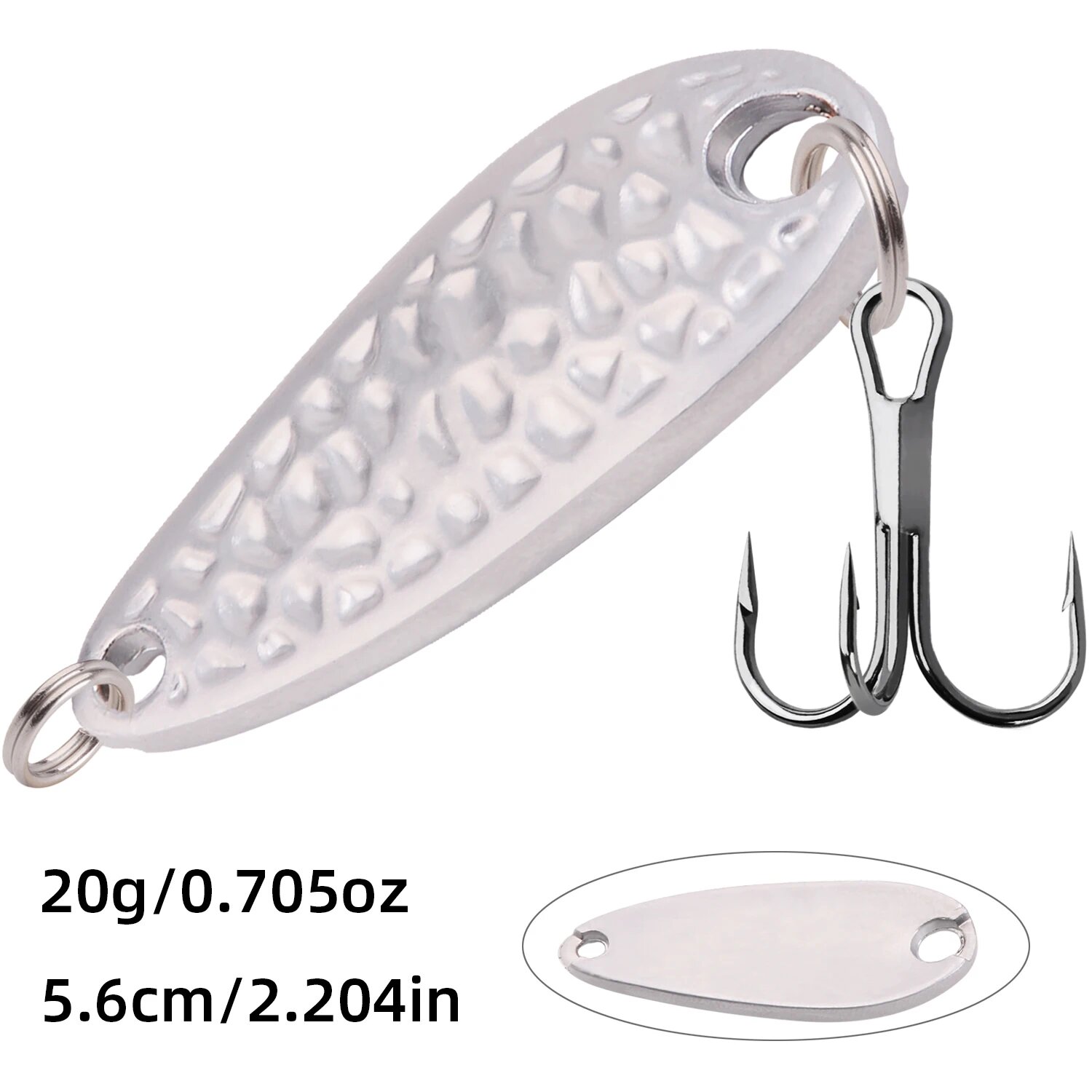 Металлический спиннербейт 2.5г/3.5г/5г/7г B-20g With Hook