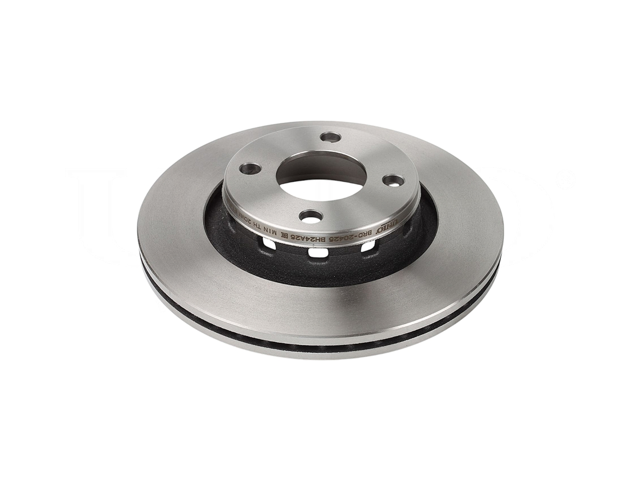 UNIO BRD-20425 (8A0615301A / 8A0615301E / 8AO615301A) диск тормозной передний Audi (Ауди) 80 V 91-, coupe (Комплект 2 штуки)
