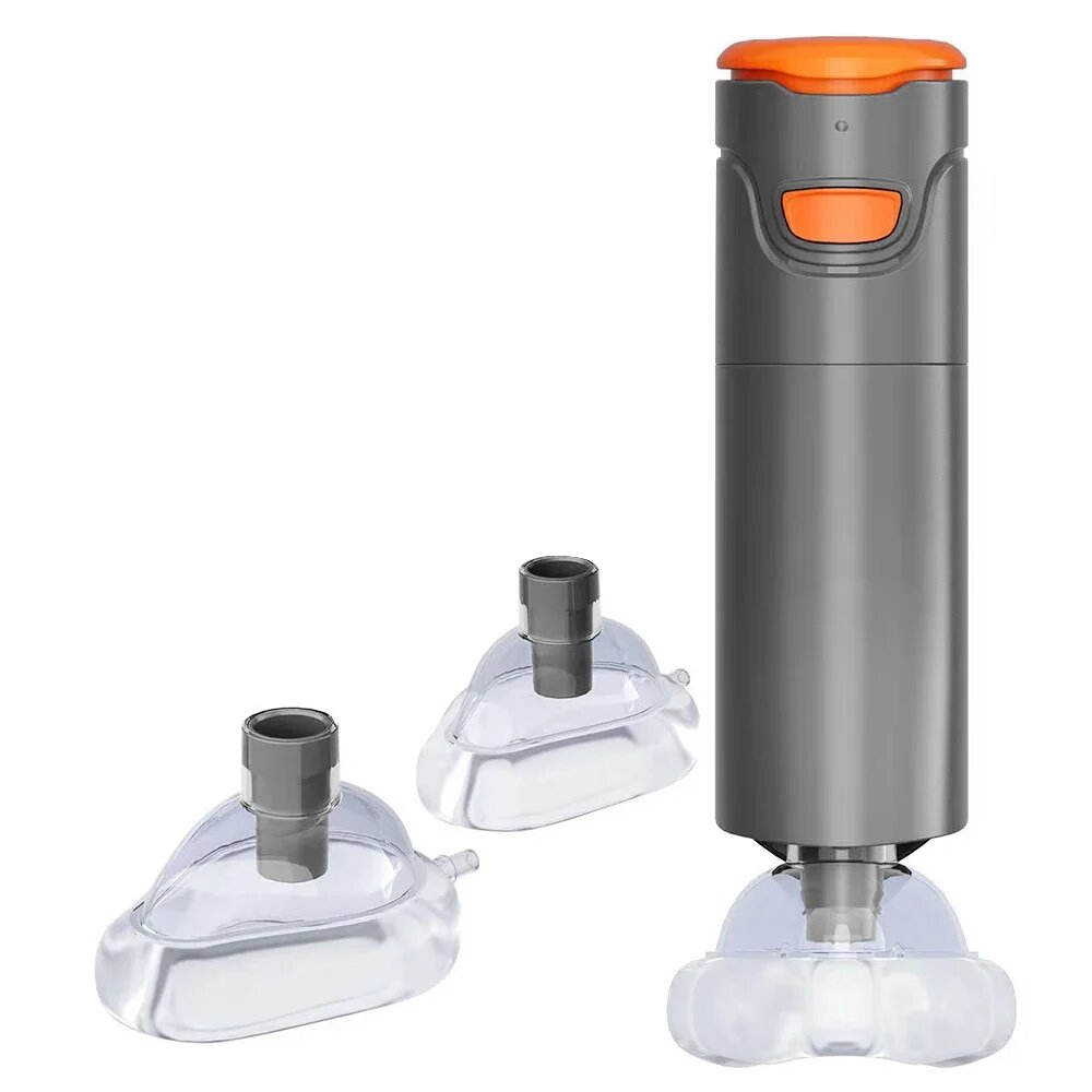 Портативное устройство для спасения от удушья, аварийный комплект для всасывания дыхательных путей для взрослых и детей - первая помощь для дома и автомобиля на открытом воздухе с защитой от растрескивания