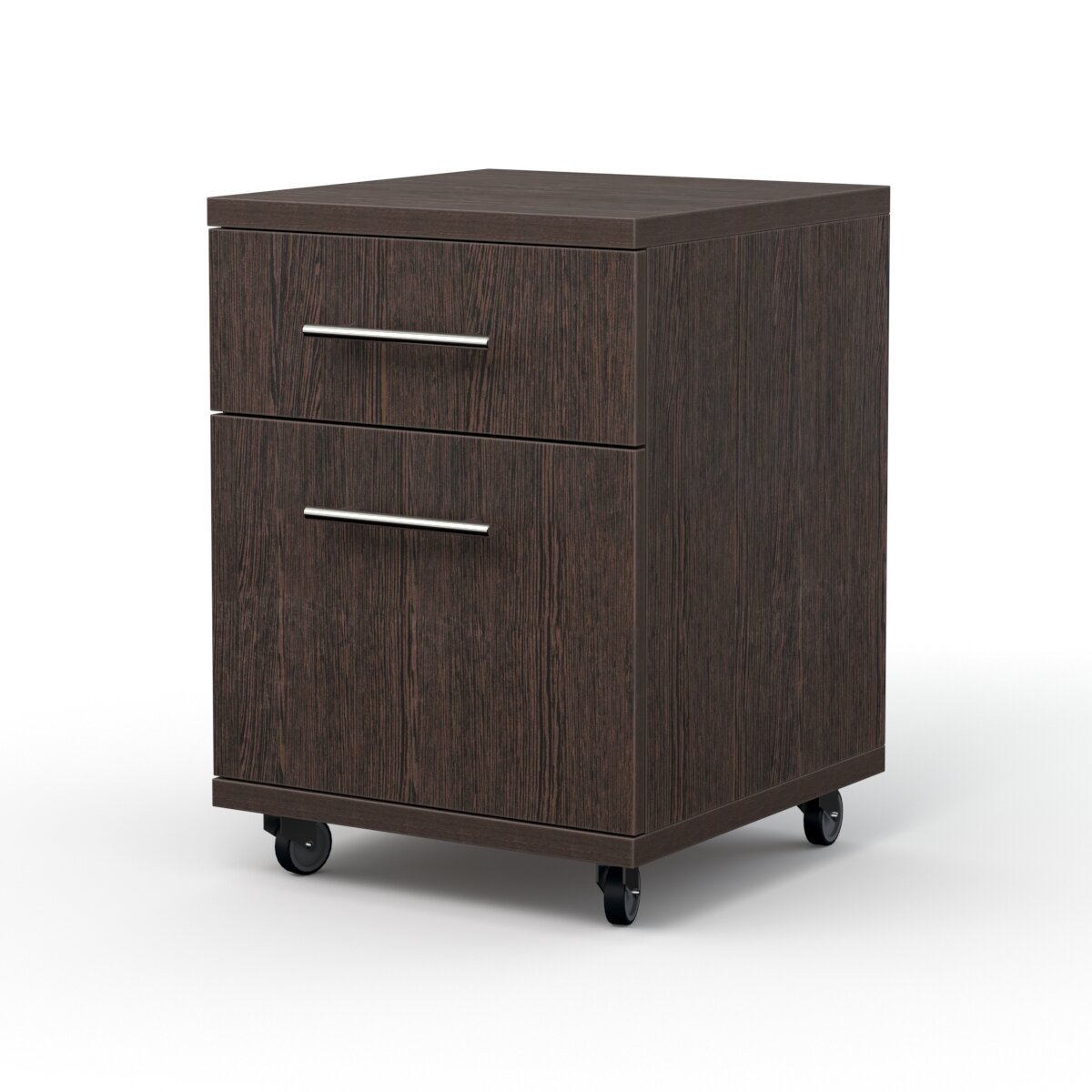 Тумба файловая подкатная НТ-330 ФЛ, Дуб Венге. Производитель товара - компания Westcom.