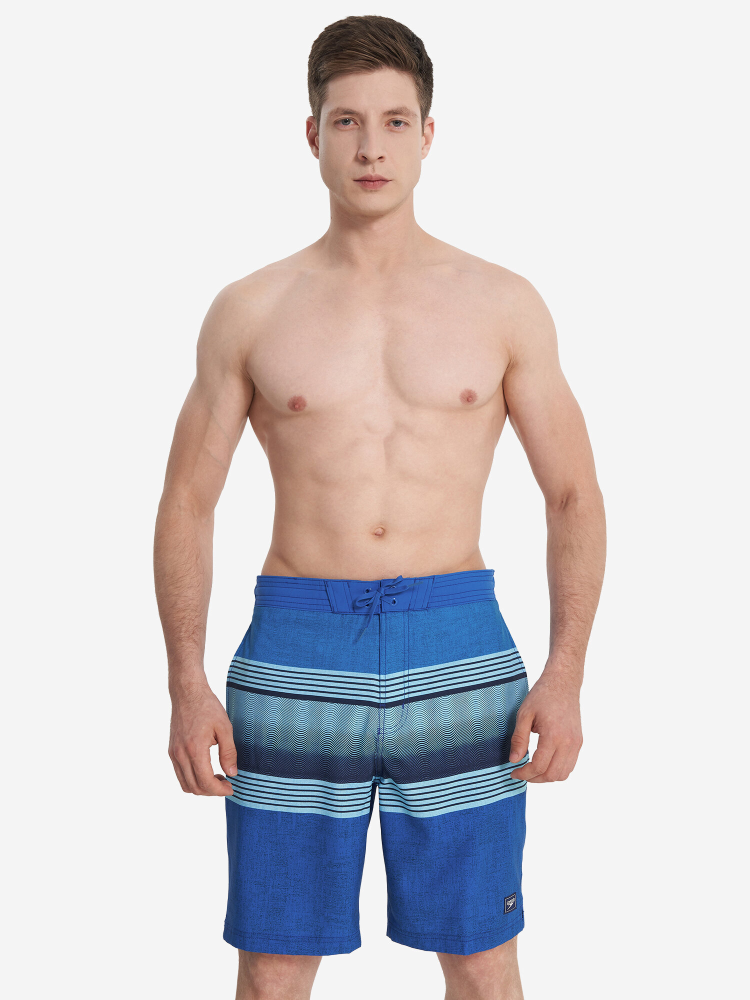 Шорты для плавания Шорты плавательные мужские ENG PRINT BONDI BRDSHRT 20" DARK BLUE