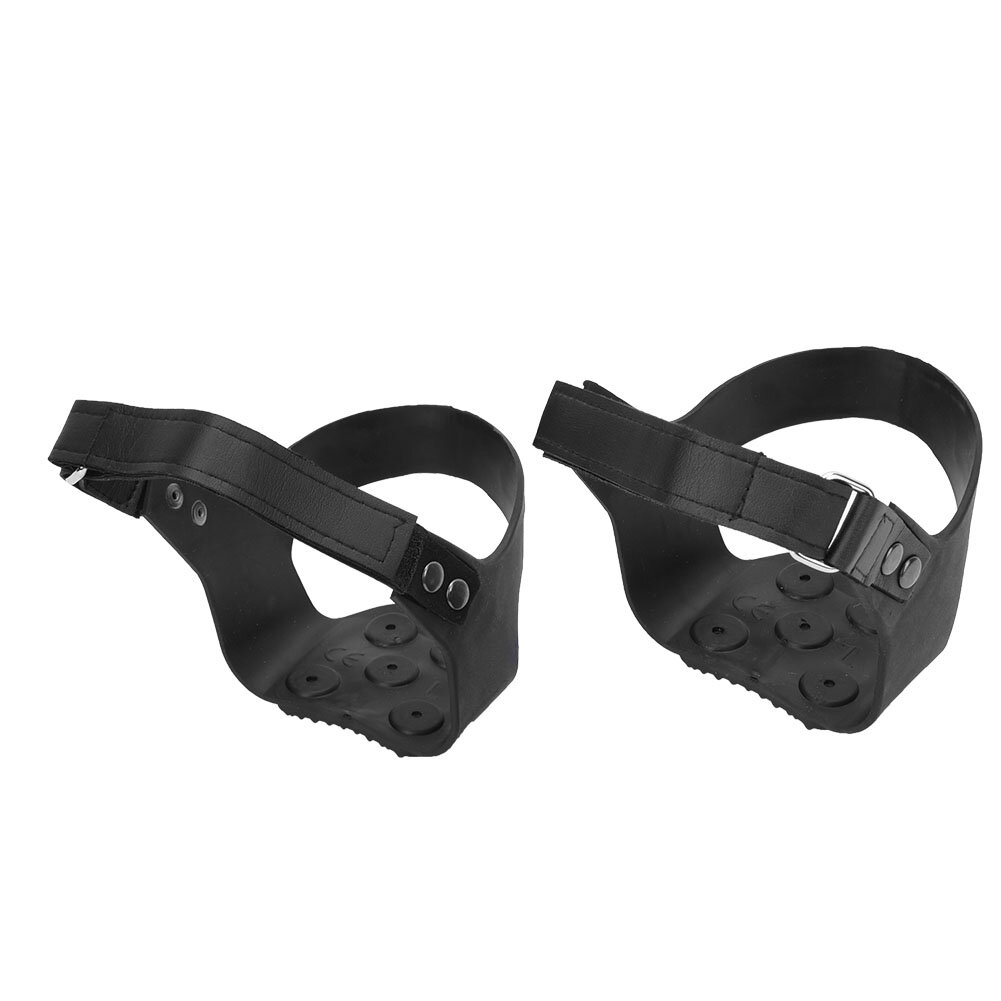 1 Пара 5-Зубчатых Противоскользящих Ледяных Шипов Для Захвата обуви Шипы-Скобы Кошки для Пешего туризма и Скалолазания (XL 43-45)