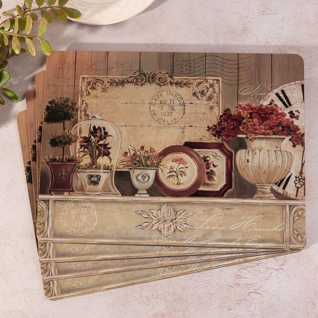 Набор сервировочных салфеток Sweet Romance: Fiori 40*30 см, 4 шт, Boltze (Больтце), 1018614-3