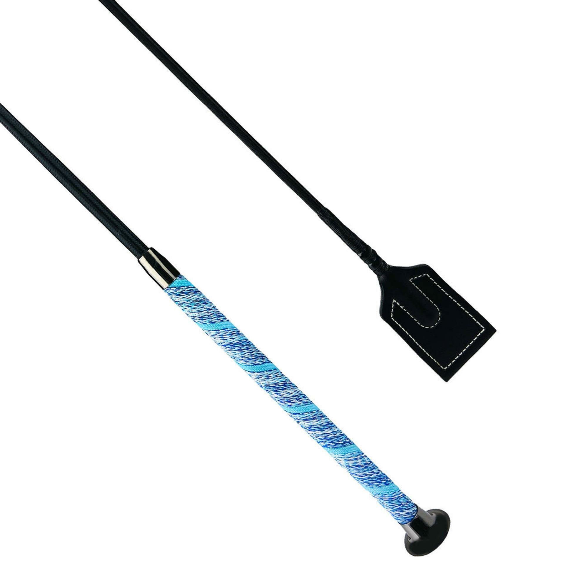 Decathlon Хлыст дрессировочный YORK Elegant, для верховой езды, 65 см, синий