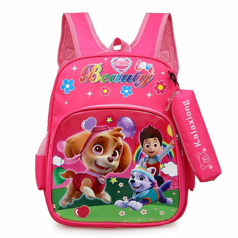 Рюкзак детский Щенячий патруль Красный 26*12*32CM