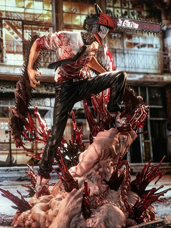 Персонаж аниме фигурка Chainsaw Man Denji 26cm