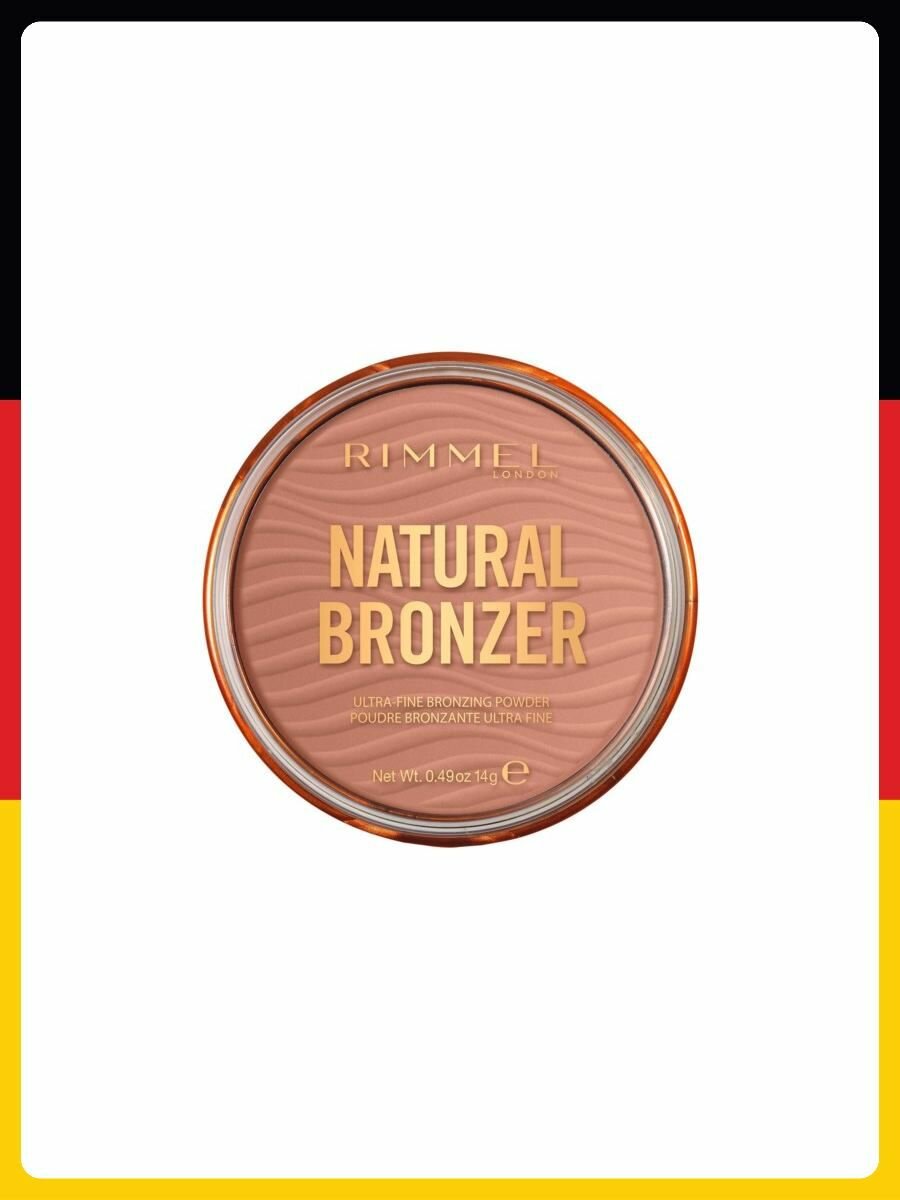 Тональный крем Rimmel Natural Bronzer Sunlight 001