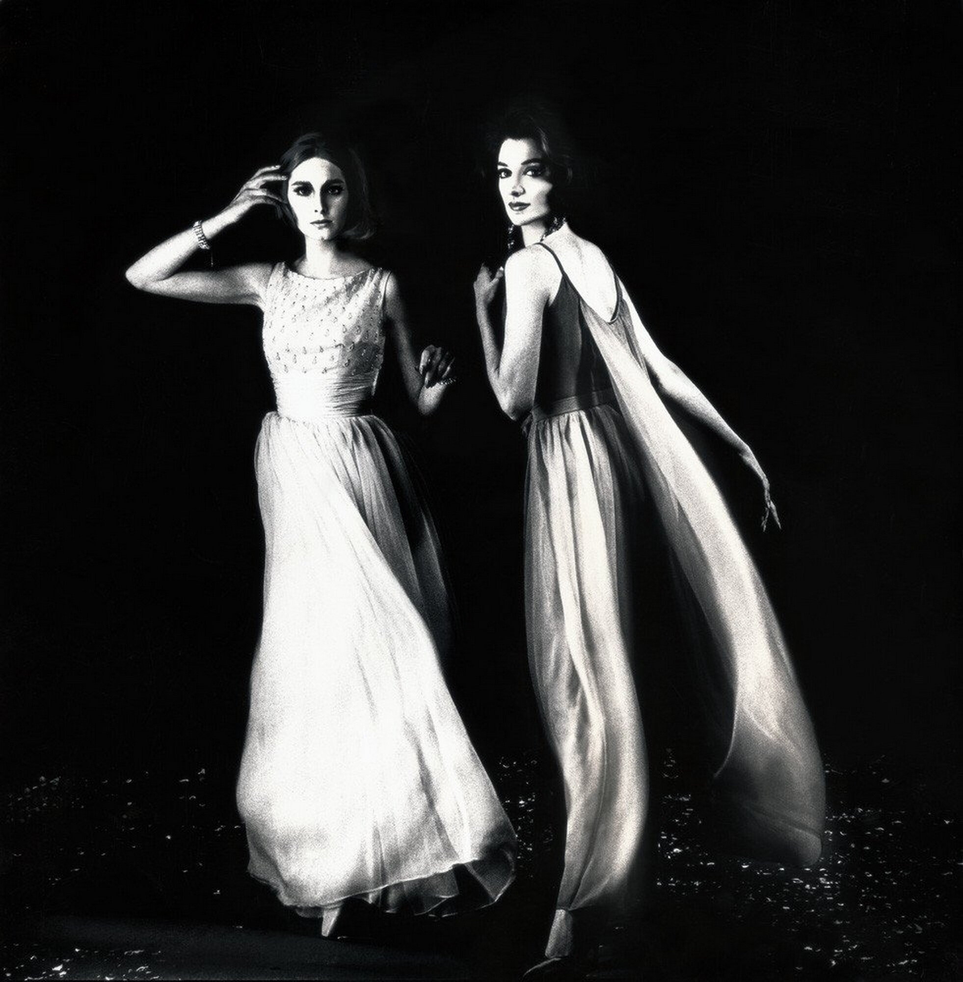 Плакат, постер Модная фотография 1960-х на бумаге, размер 42х60см