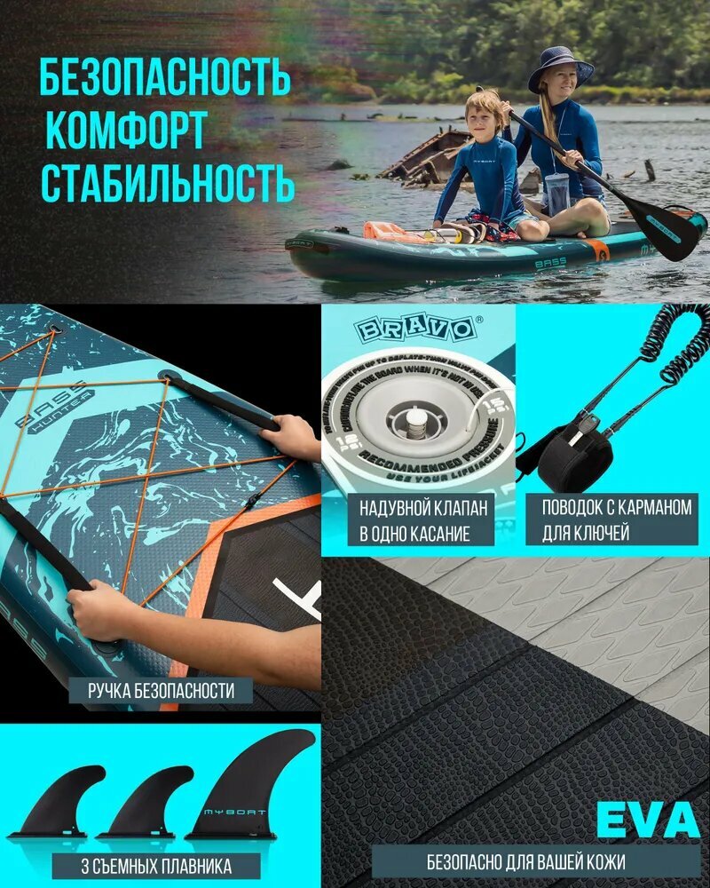 KNOW EASY-Zldrill SUP-доска86 см — фото 1