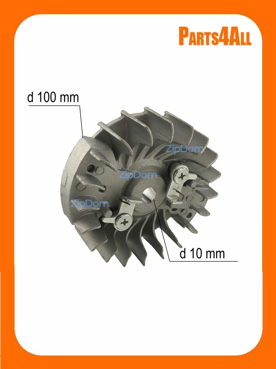 Маховик для бензопилы 5200, 5220, 362, 440 и др. (китайские бензопилы 45-52 см3, цыганка)