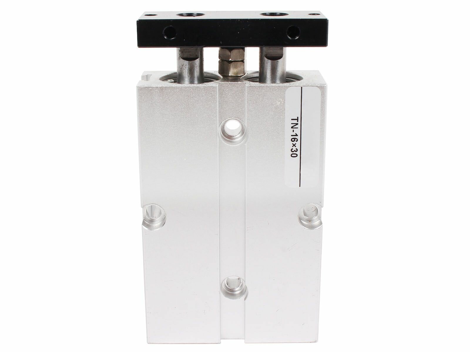 Пневмоцилиндр двухпоршневой TN16x30S, алюминиевый корпус, односторонний шток