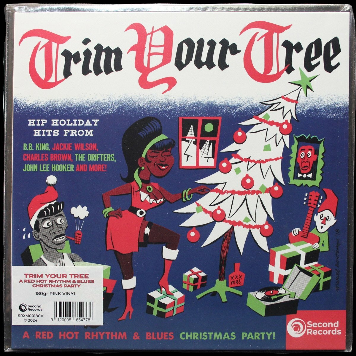 Виниловая пластинка Second Records V/A – I Wanna Trim Your Tree (цветной винил)