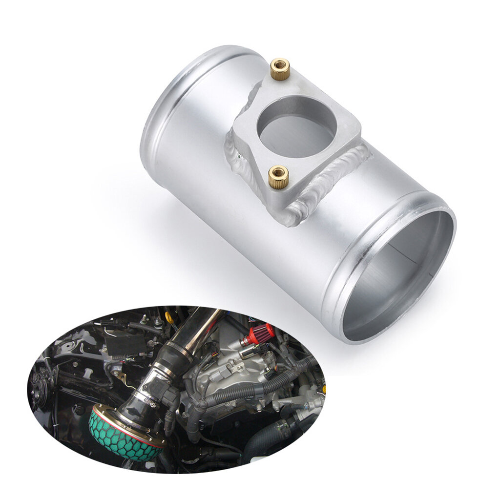 Vehicle Intake Meter Mount Base Air Flow Meter Sensor Adapter for Mazda