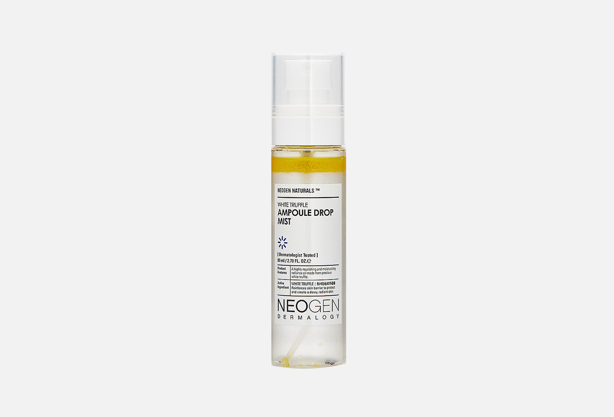 Ампульный мист для лица NEOGEN DERMALOGY WHITE TRUFFLE AMPOULE DROP MIST 80 мл