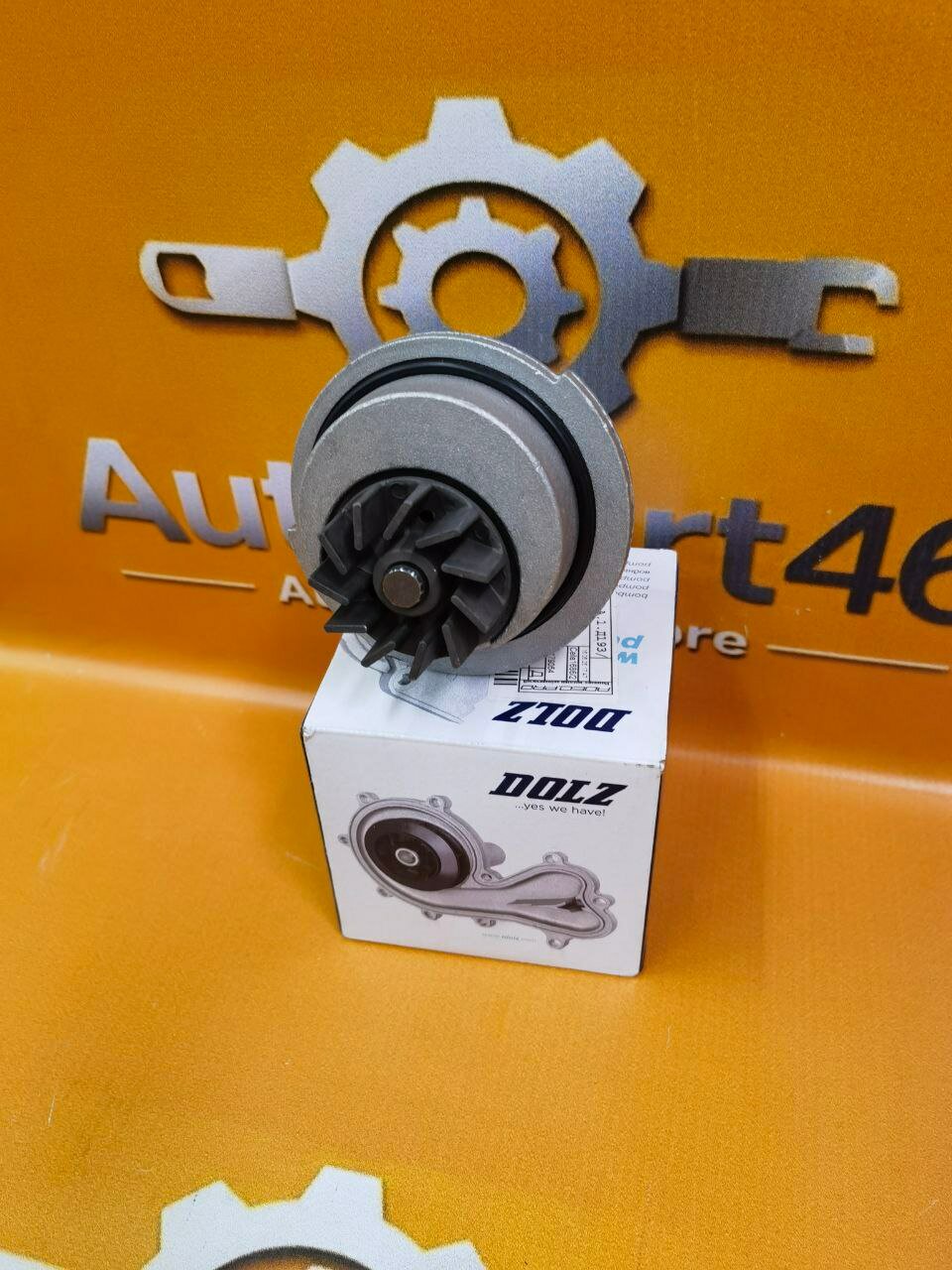 Насос водяной (помпа) Шевроле Лачетти, Chevrolet Lacetti, Chevrolet Aveo T200, T250. Испания. Хорошее качество