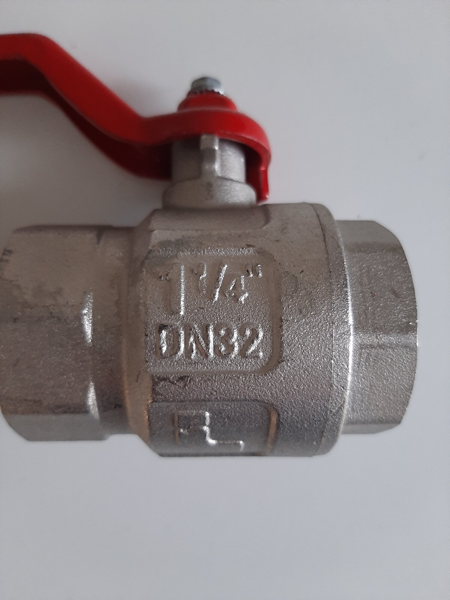 Шаровой кран itap, Италия, 1"1/4", ручка-рычаг, внутренняя резьба