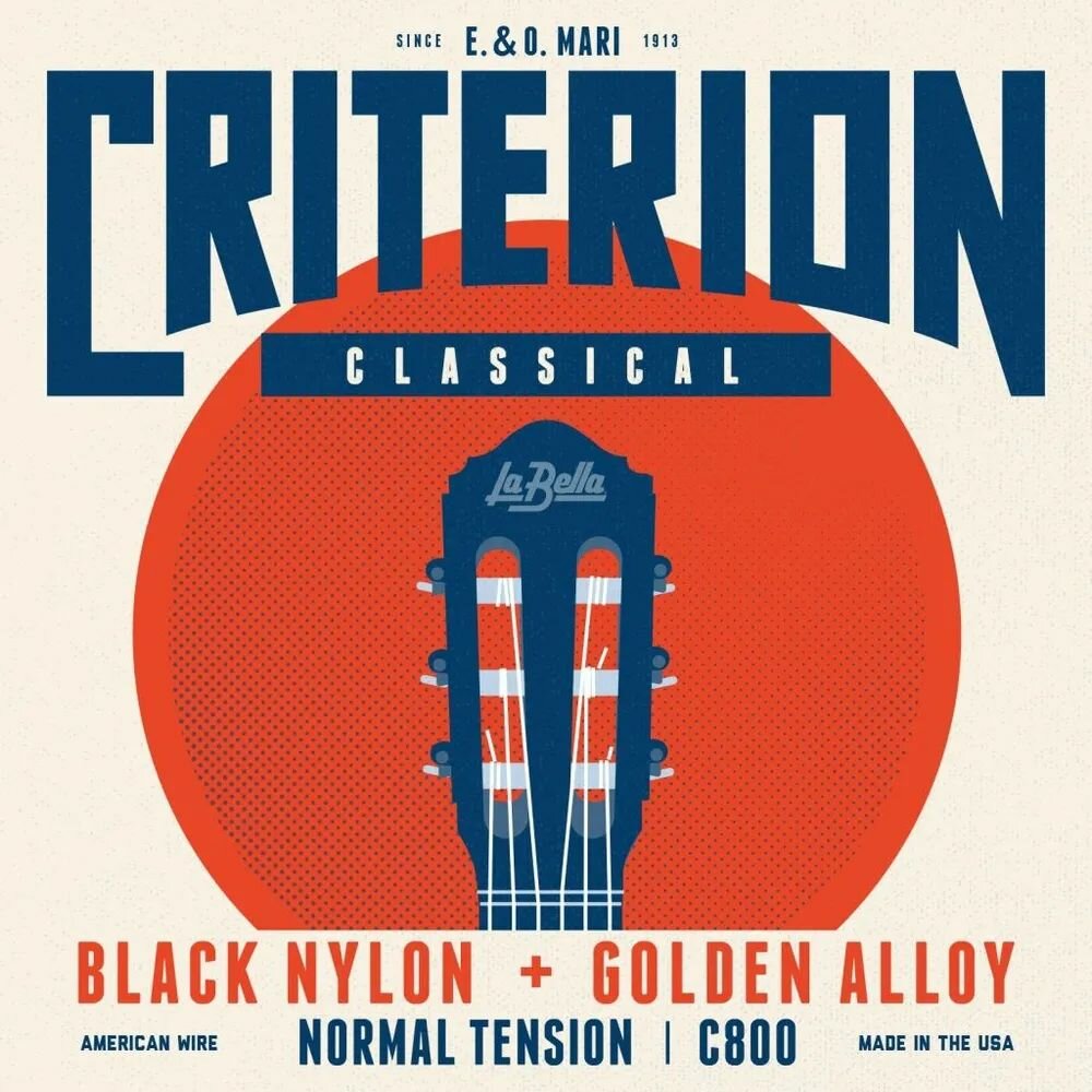 Criterion Комплект струн для классической гитары La Bella C800