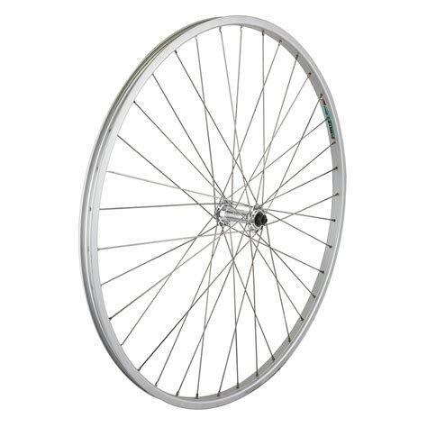 Колесо задн.26"GJ-AL-015silver(GL-C04)19/36H/Гайка/1ск/18T/AV