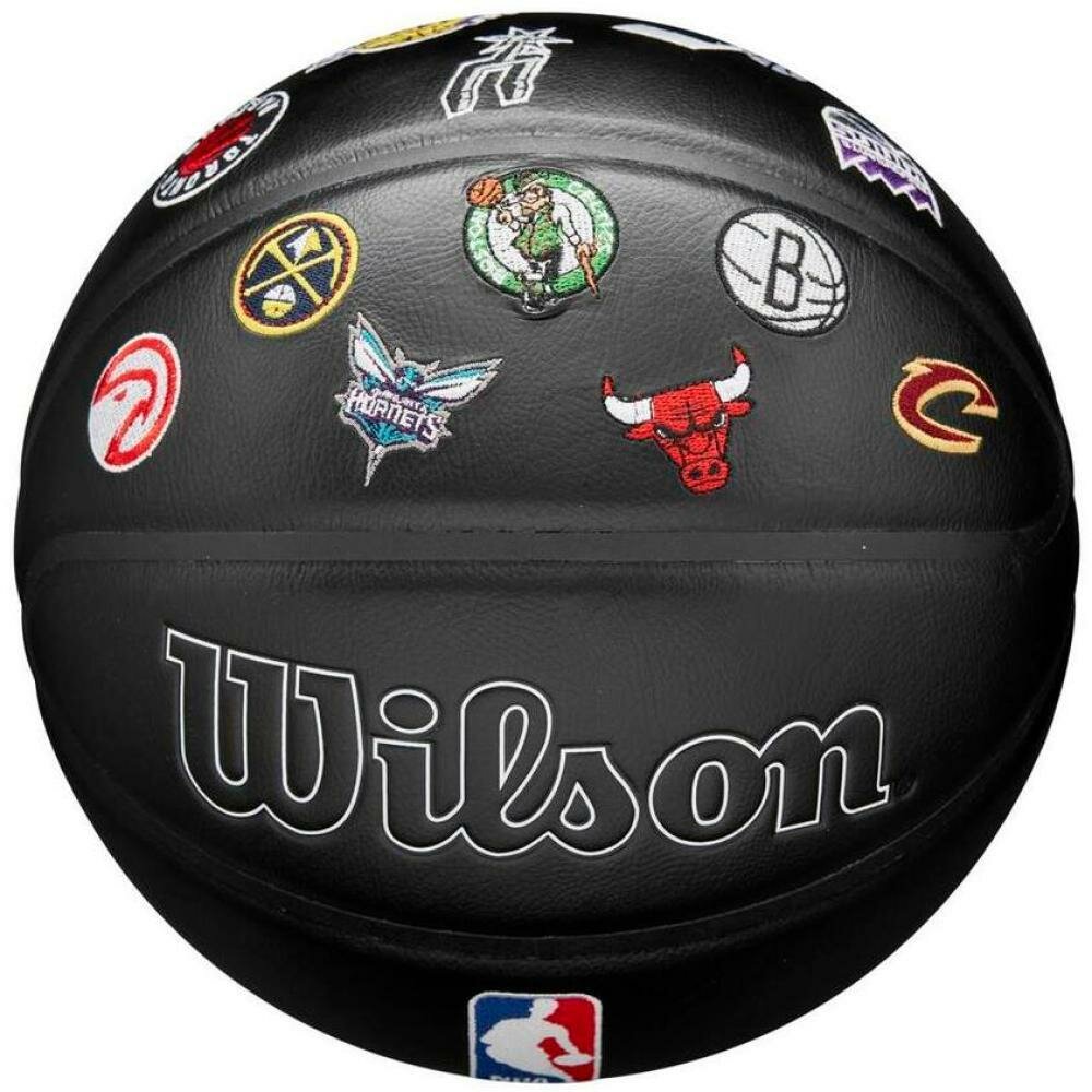 Decathlon Баскетбольный мяч Wilson NBA All Team Premiere Ball, размер 7, черный - 7
