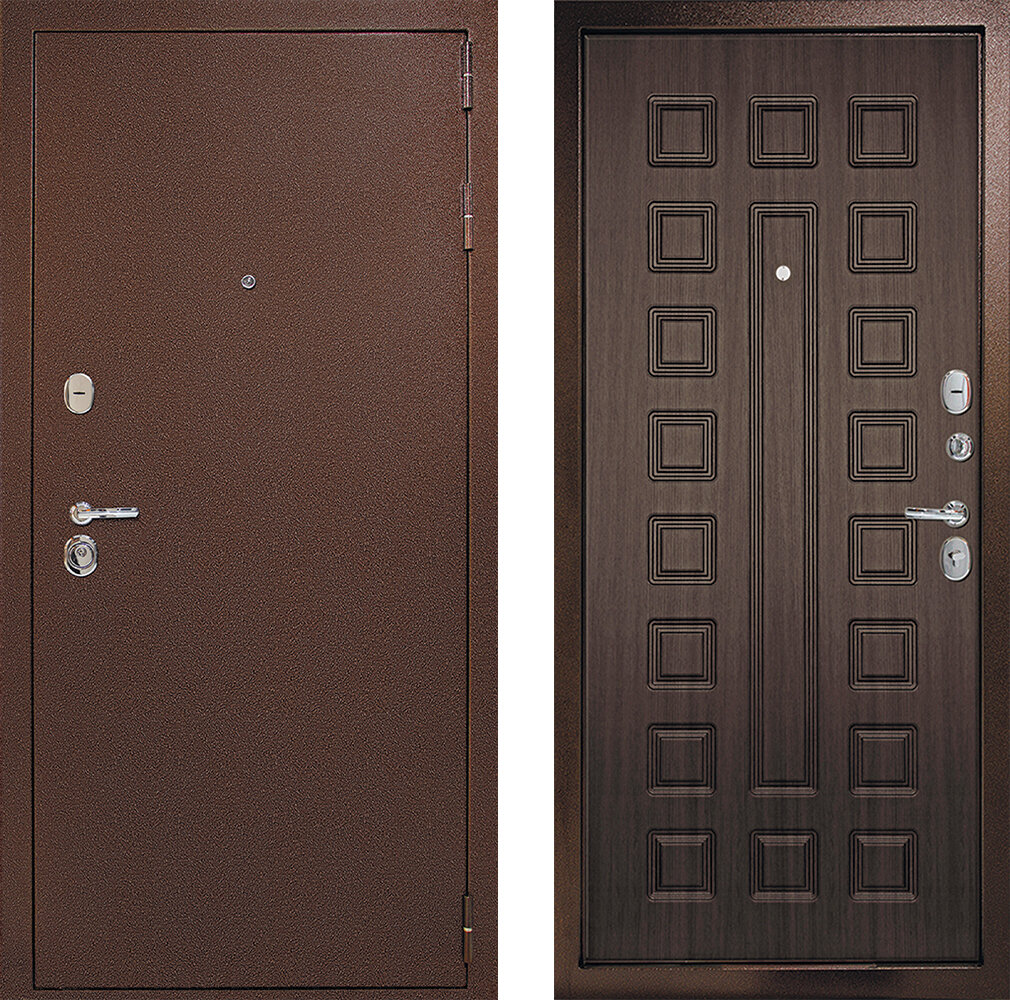 Входная дверь Рубиус венге 960х2050 левая наружу