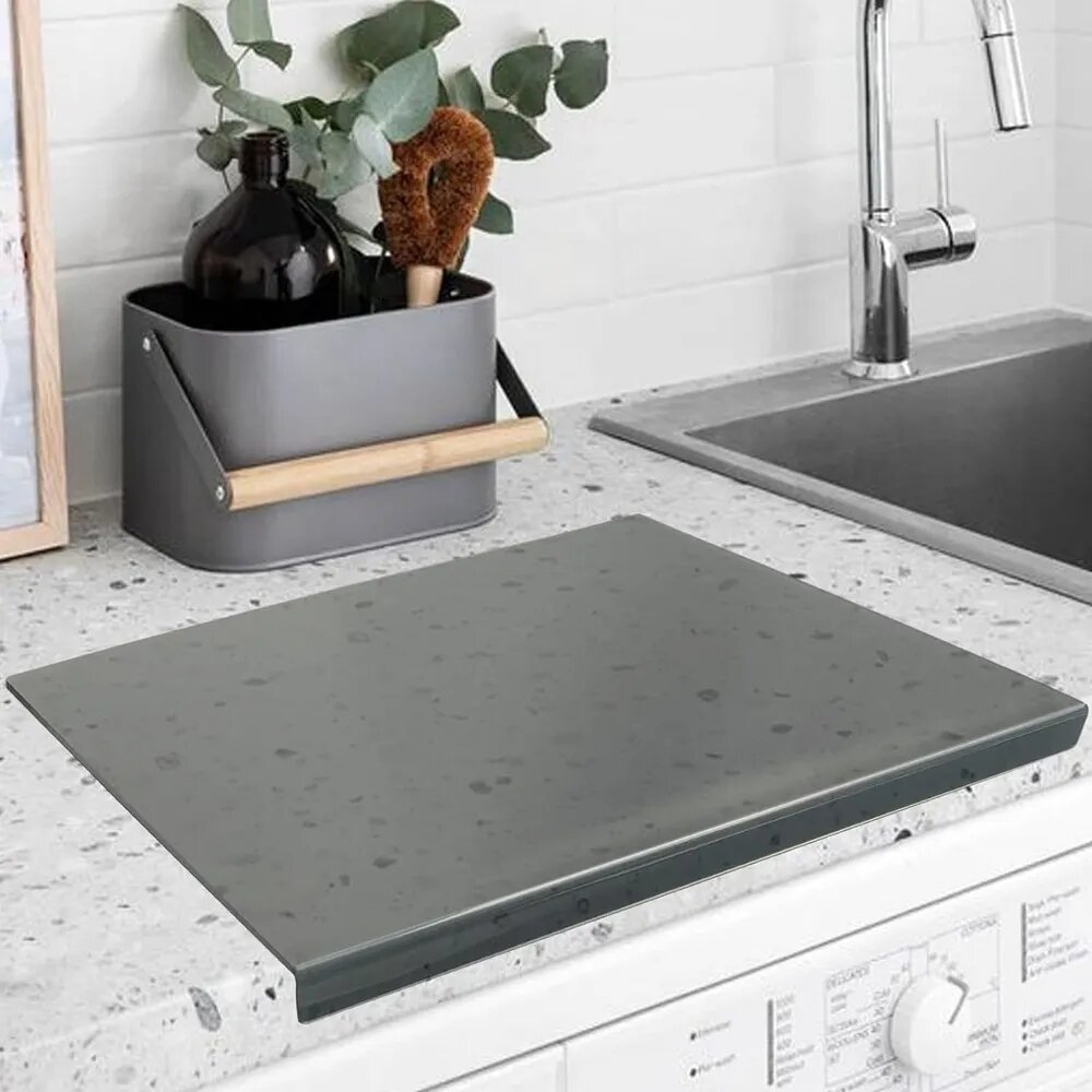 Полупрозрачная серая разделочная доска, 45 см х 35 см, 1 шт