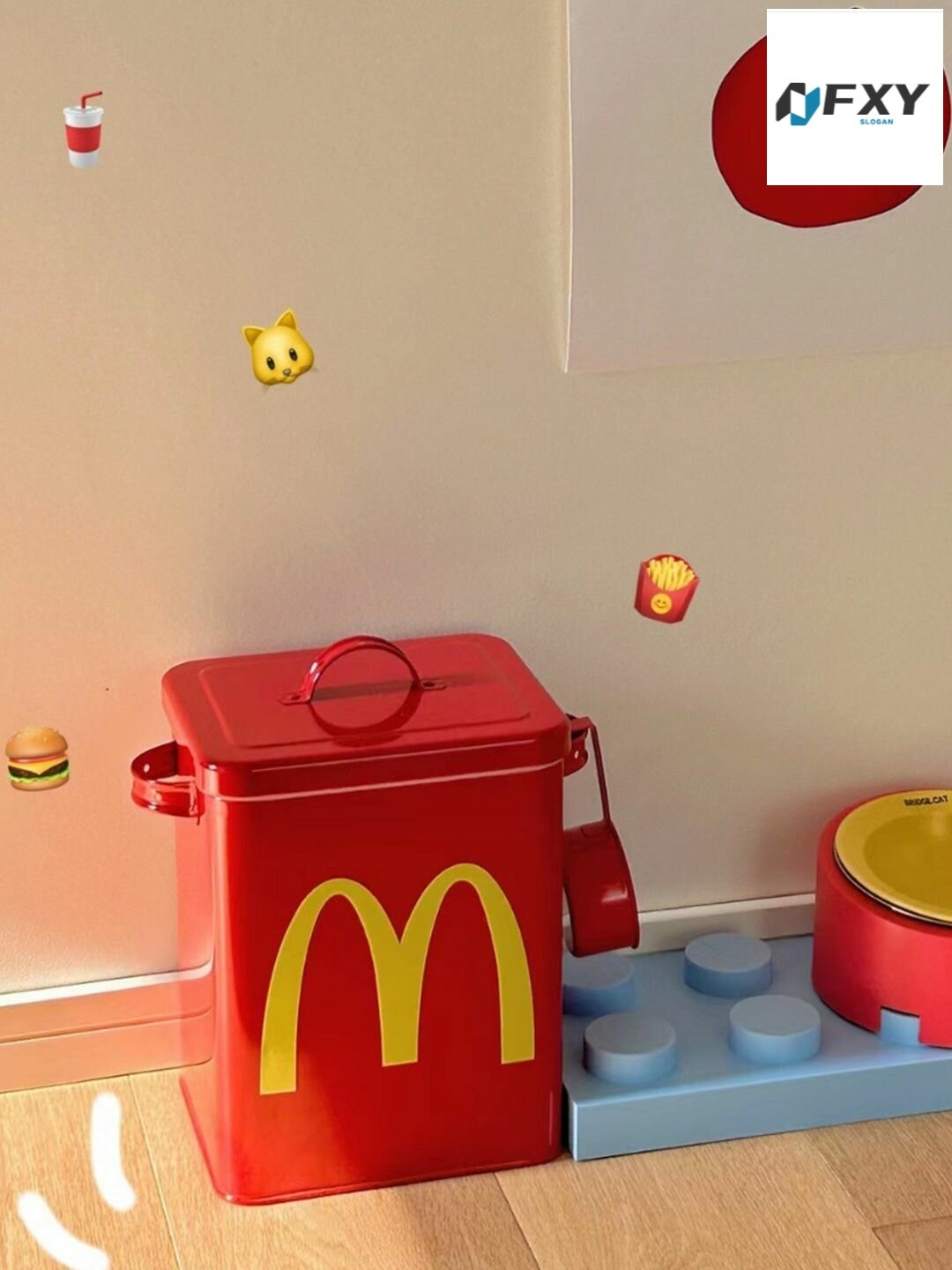 Эксклюзивное ведро McDonald's для герметичного хранения зерна