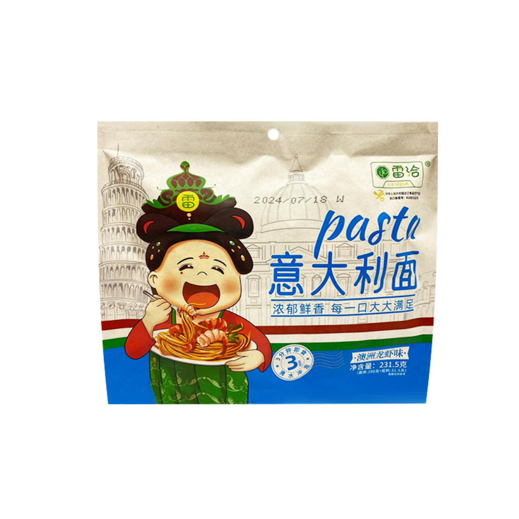 Лапша быстрого приготовления Yidali Mian со вкусом морепродуктов 231.5 г, Китай