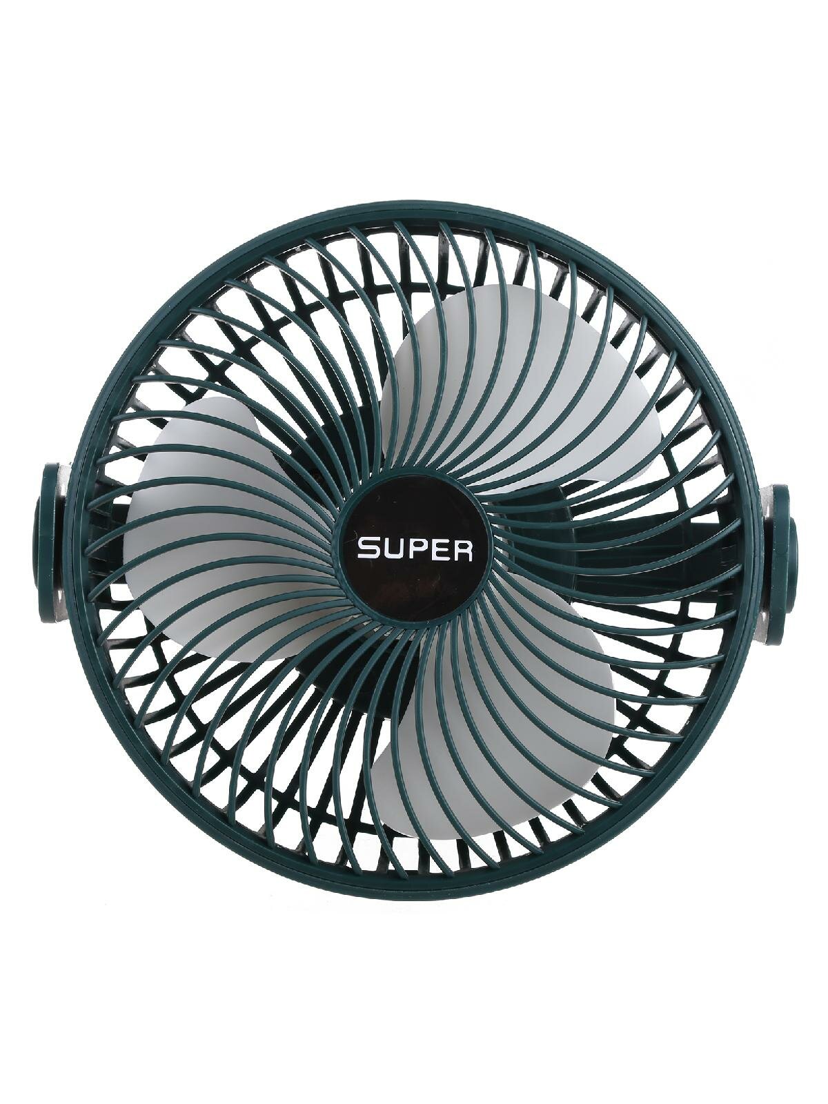 7.3inch Camping Fan USB Rechargeable Tent Fan 1200mAh Ceiling Fan 3-Speed Hanging Fan Mute for Bedroom Dormitory Library