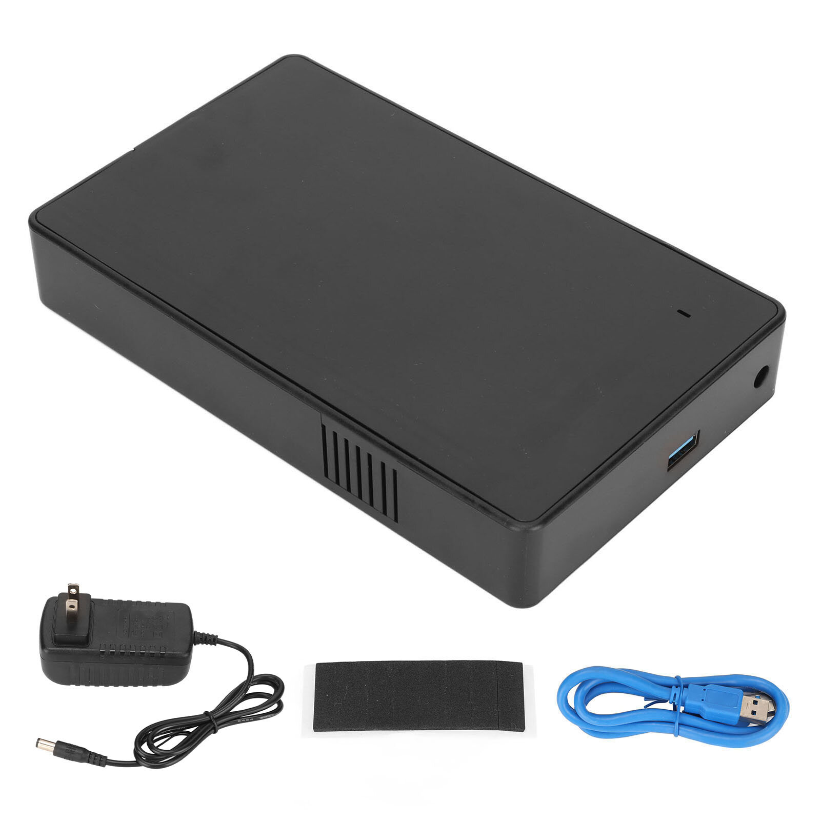 USB3.0 HDD корпуса 3.5 дюйма 2,5 дюйма 5 Гбит / с Ультра -тонкий легкий адаптер HDD SATA для настольных компьютеров для HDD SSD US Plug (не инклюзивный жесткий диск)