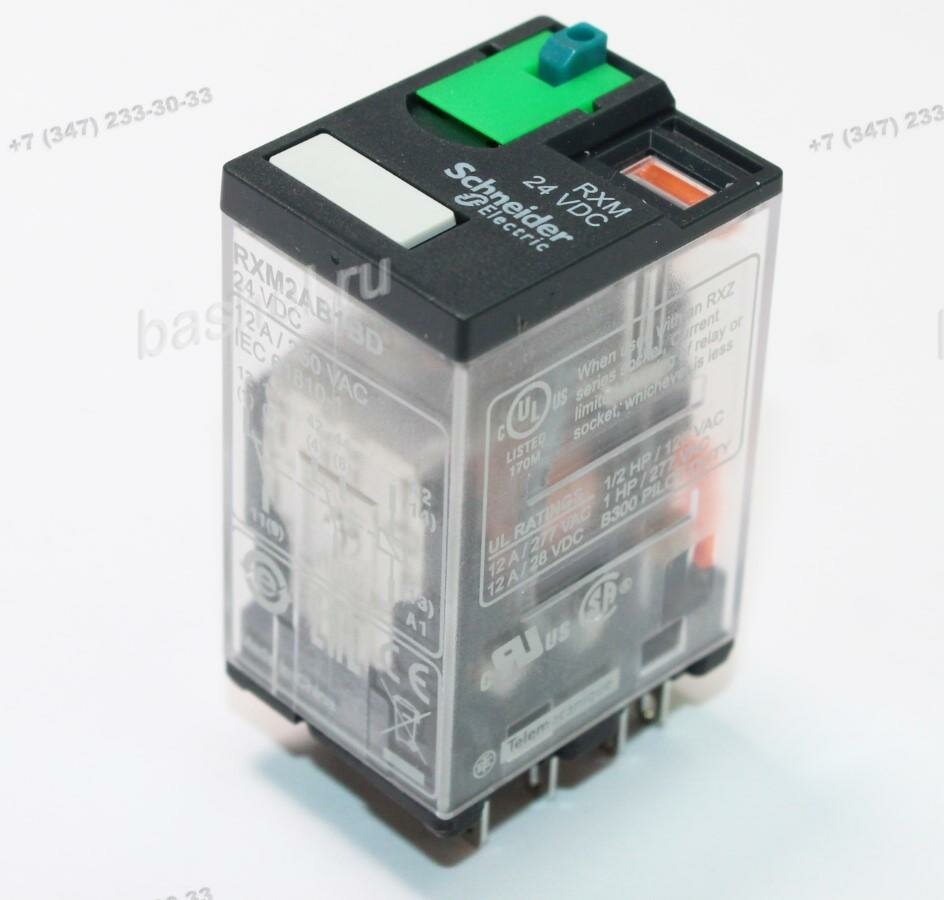 RELAY RXM2AB1BD, Реле, Schneider Electric, 24В/DC 12A