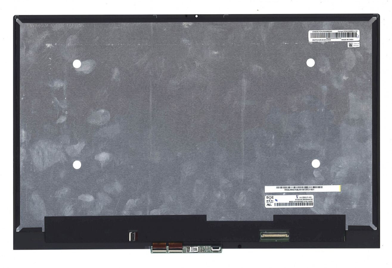 Дисплей (матрица + тачскрин) для Lenovo Yoga 720-15IKB UHD черный