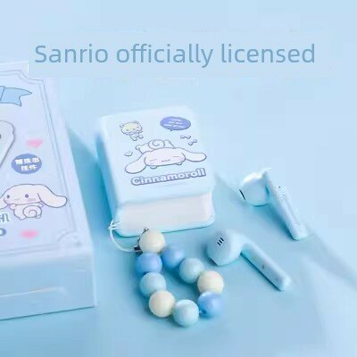 Наушники беспроводные Bluetooth Hello Kitty, дизайн Синнаморолл, книжная форма, Bluetooth 5.2, длительная работа для