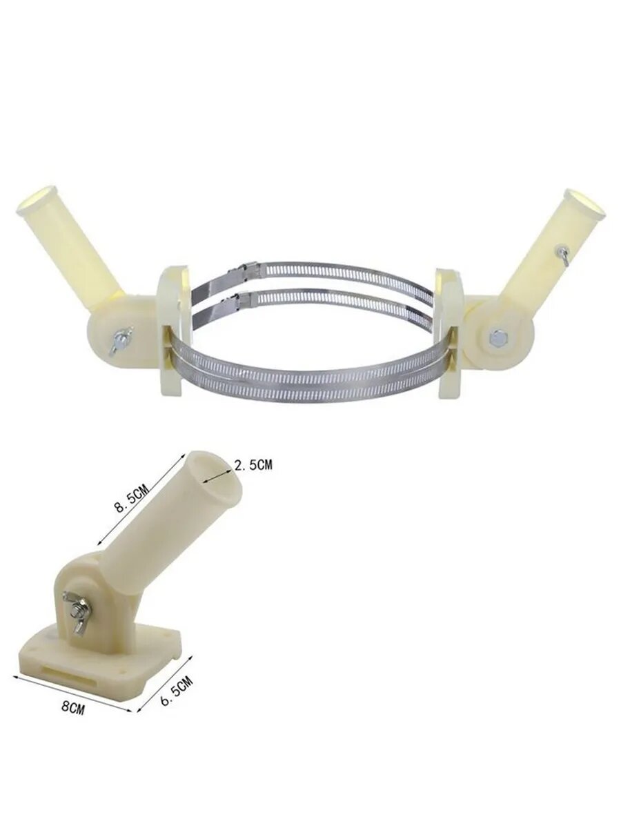 Крепление для двух флагов на столб, набор