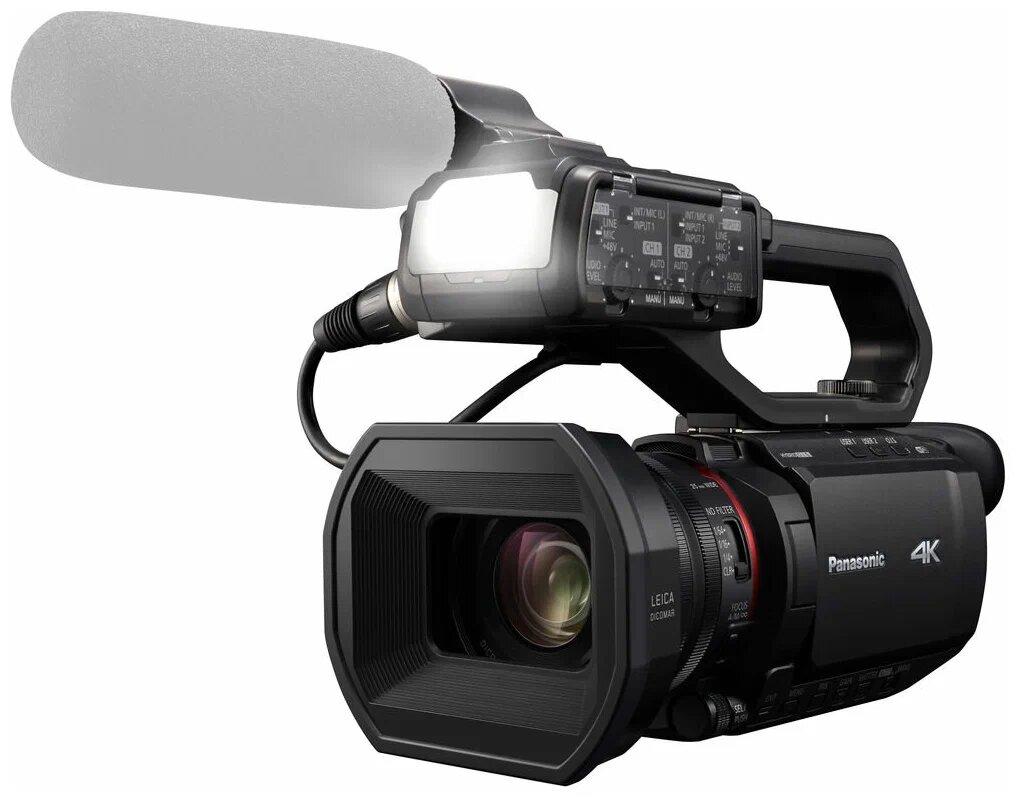 Видеокамера Panasonic HC-X2000, 24x зум, стабилизация, поддержка 4K
