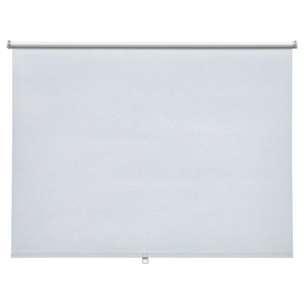 Жалюзи-рольставни FÖNSTERBLAD, блокирующие свет, белые, 140x155 см