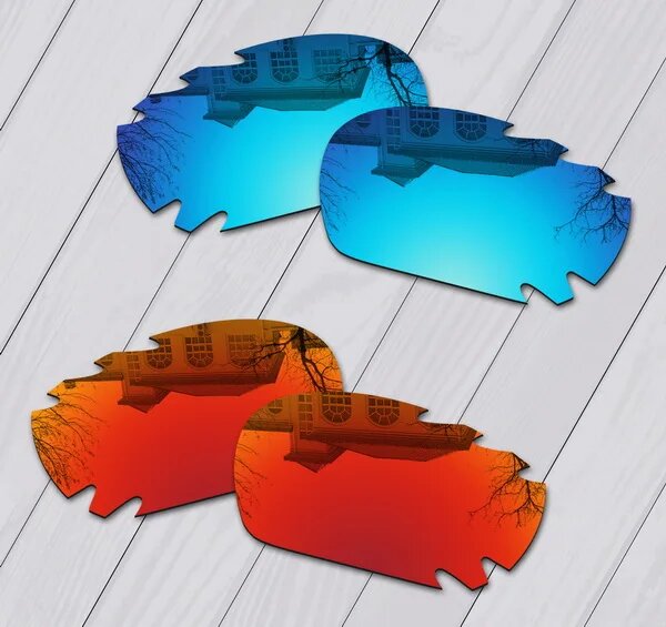 E.O.S. линзы Oakley Jawbone, Fire Red-Ice Blue