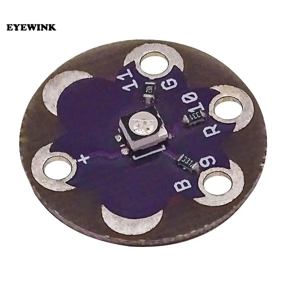 Трехцветный светодиод LilyPad RGB для Arduino