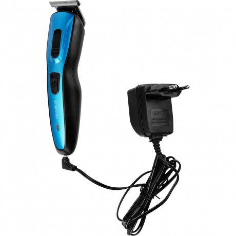 Машинка для стрижки Starwind SHC 4379 синий/черный 3Вт (насадок в компл:8шт)