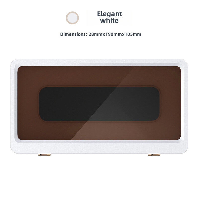 Коробка для мобильных телефонов в ванной с сенсорным экраном водонепроницаемая без перфорации настенная подвесная стойка для мобильных телефонов ([Элегантный белый] водонепроницаемая коробка для мобильных телефонов + бесшовная патча)