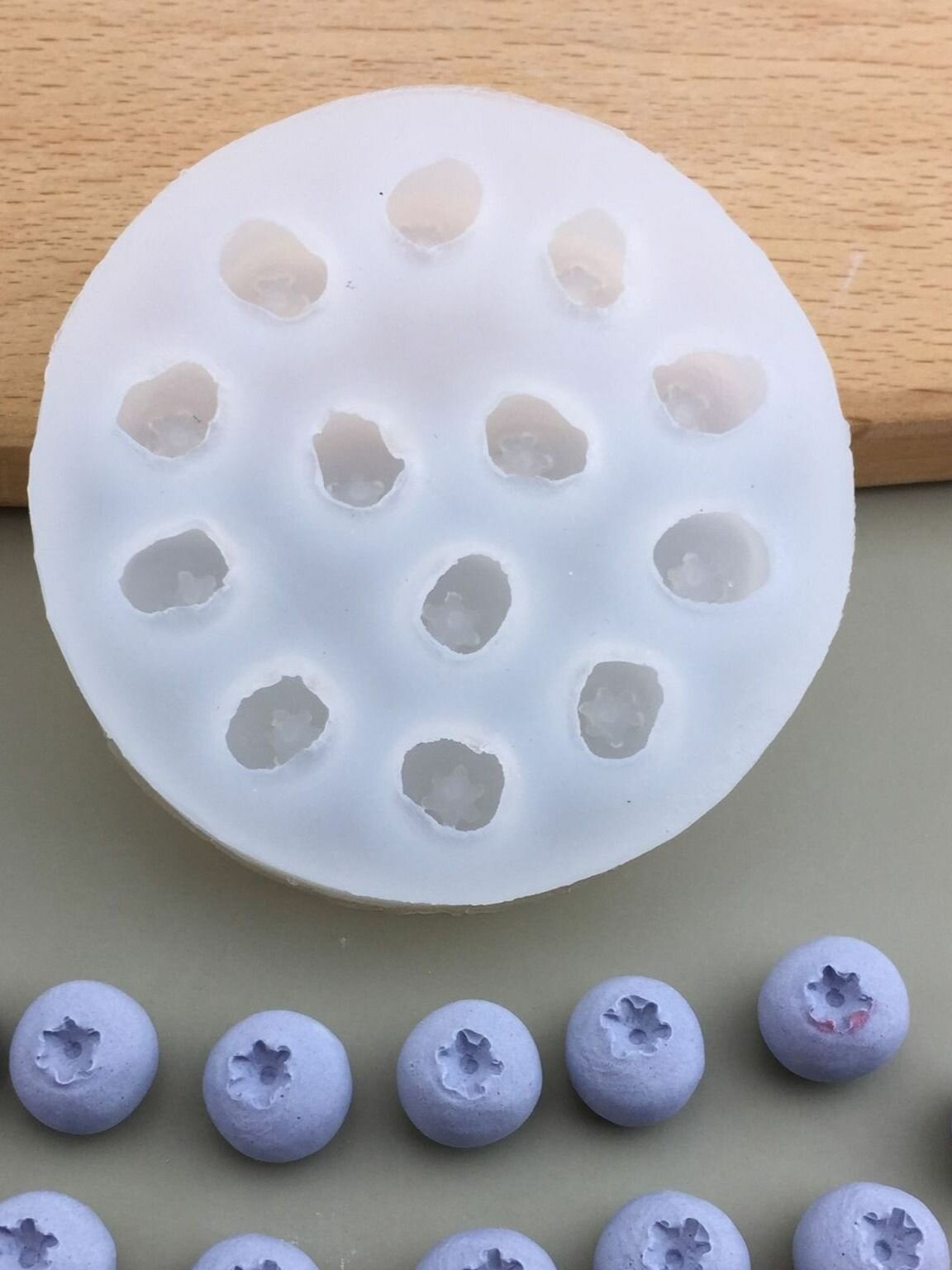 Форма для конфет "Малина", 13 яч, 1 шт