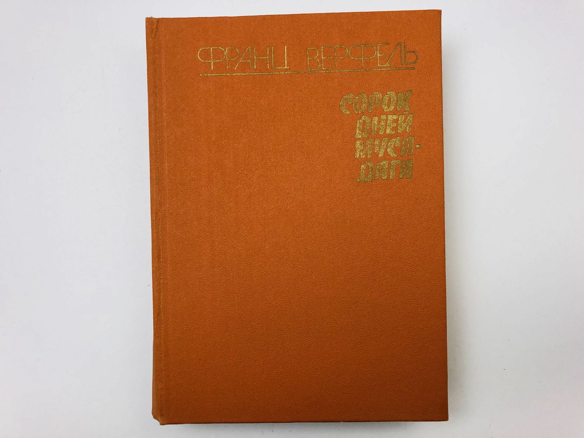 Сорок дней Муса-дага. Роман