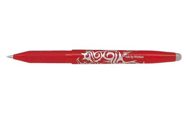 Стираемая шариковая ручка PILOT [BL-FR-7/R] FriXion Ball (красная, 0.7 мм, 12 штук)