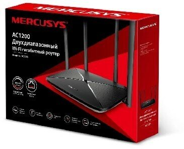 MERCUSYS AC12G, черный