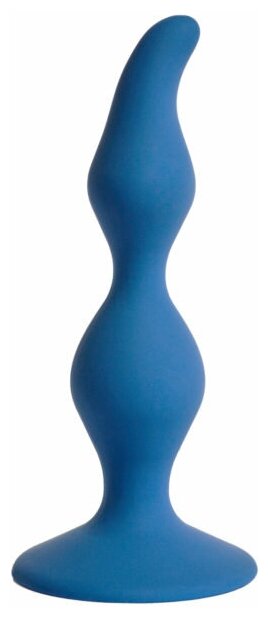Анальная пробка Vesta, силикон, цвет кобальт