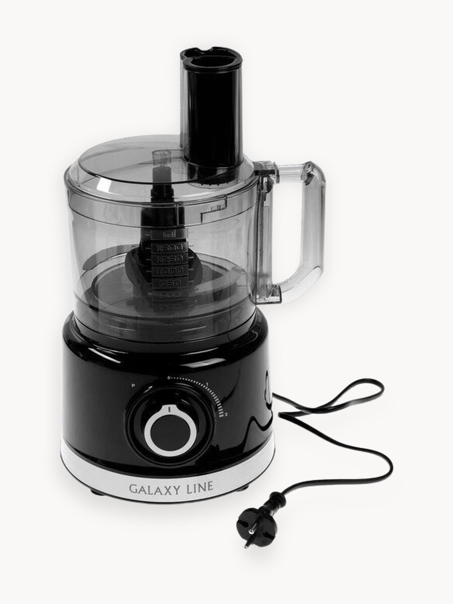 Кухонный комбайн Galaxy Line GL2307 с мясорубкой, теркой, насадками для перемешивания