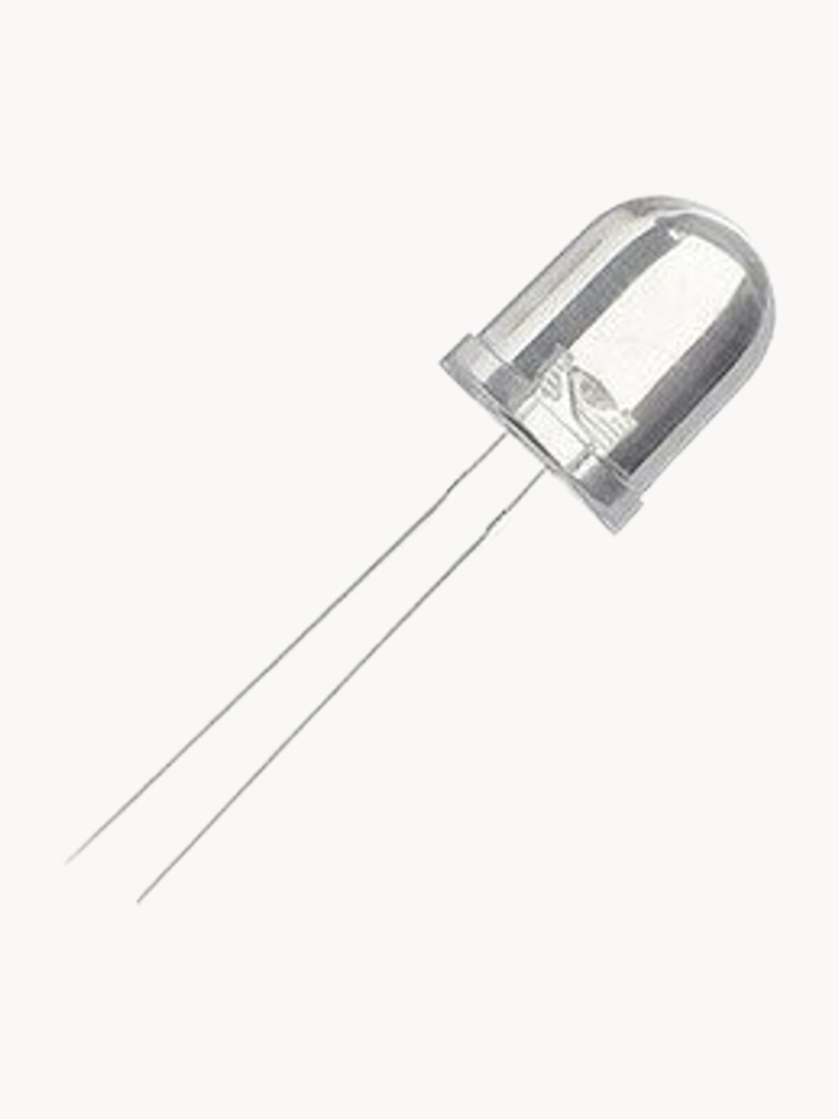 Светодиоды 10мм, красные прозрачные линзы 12-15 вольт, 50шт.