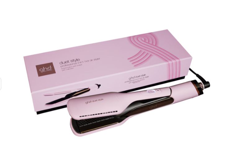 Выпрямитель для волос ghd duo style, розовый